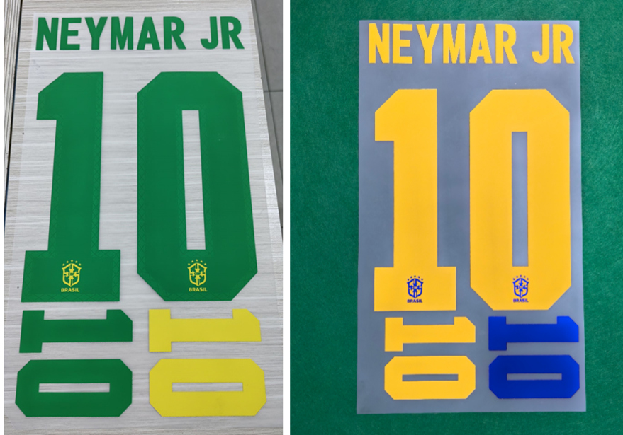 2020-21 Brazil NEYMAR JR #10 soccer number - soccer333666