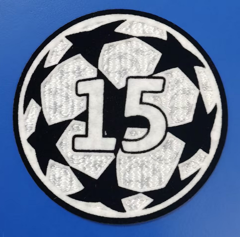 UEFA Champions League Real Madrid 15 4 5 6 7 14 time patch - soccer333666