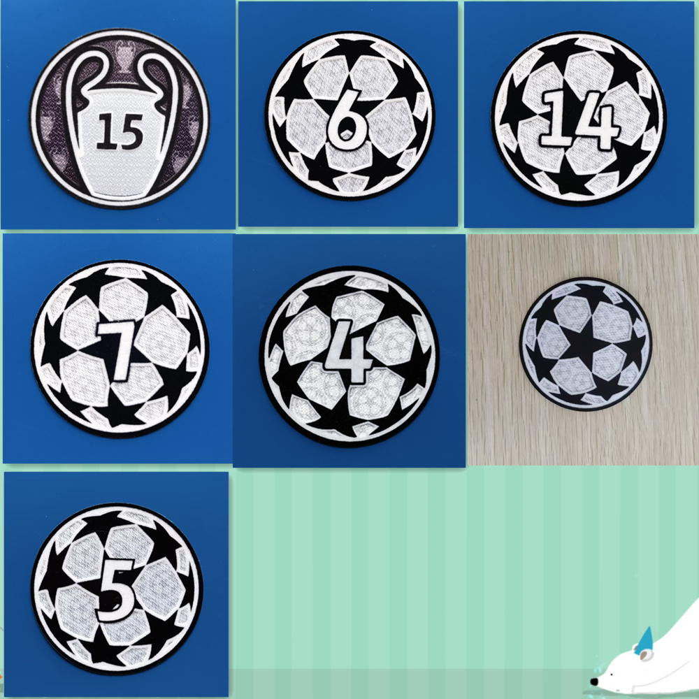 UEFA Champions League Real Madrid 15 4 5 6 7 14 time patch - soccer333666