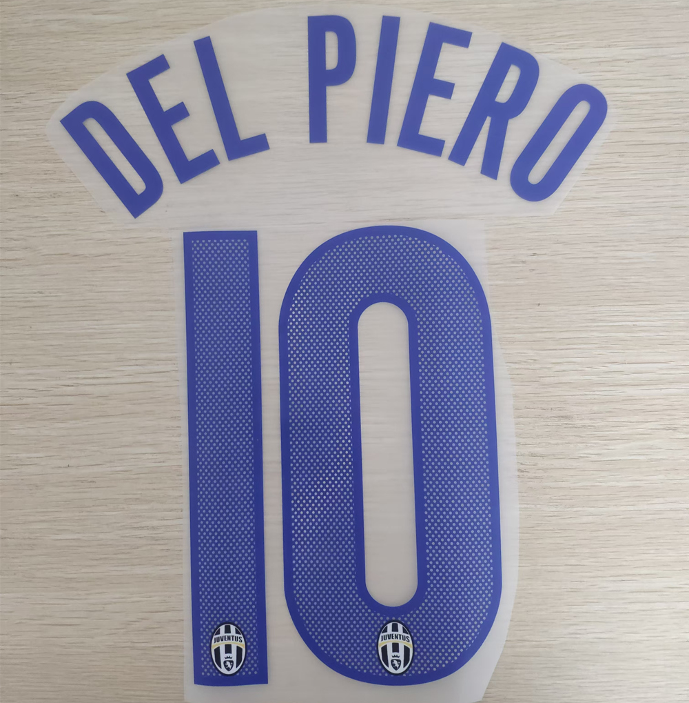 JUVENTUS 2004 2005 2006 DEL PIERO soccer Customized number - soccer333666