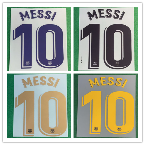 La Liga 2018 2019 2020 2021 Barcelona Fan version Messi #10 jersey ...